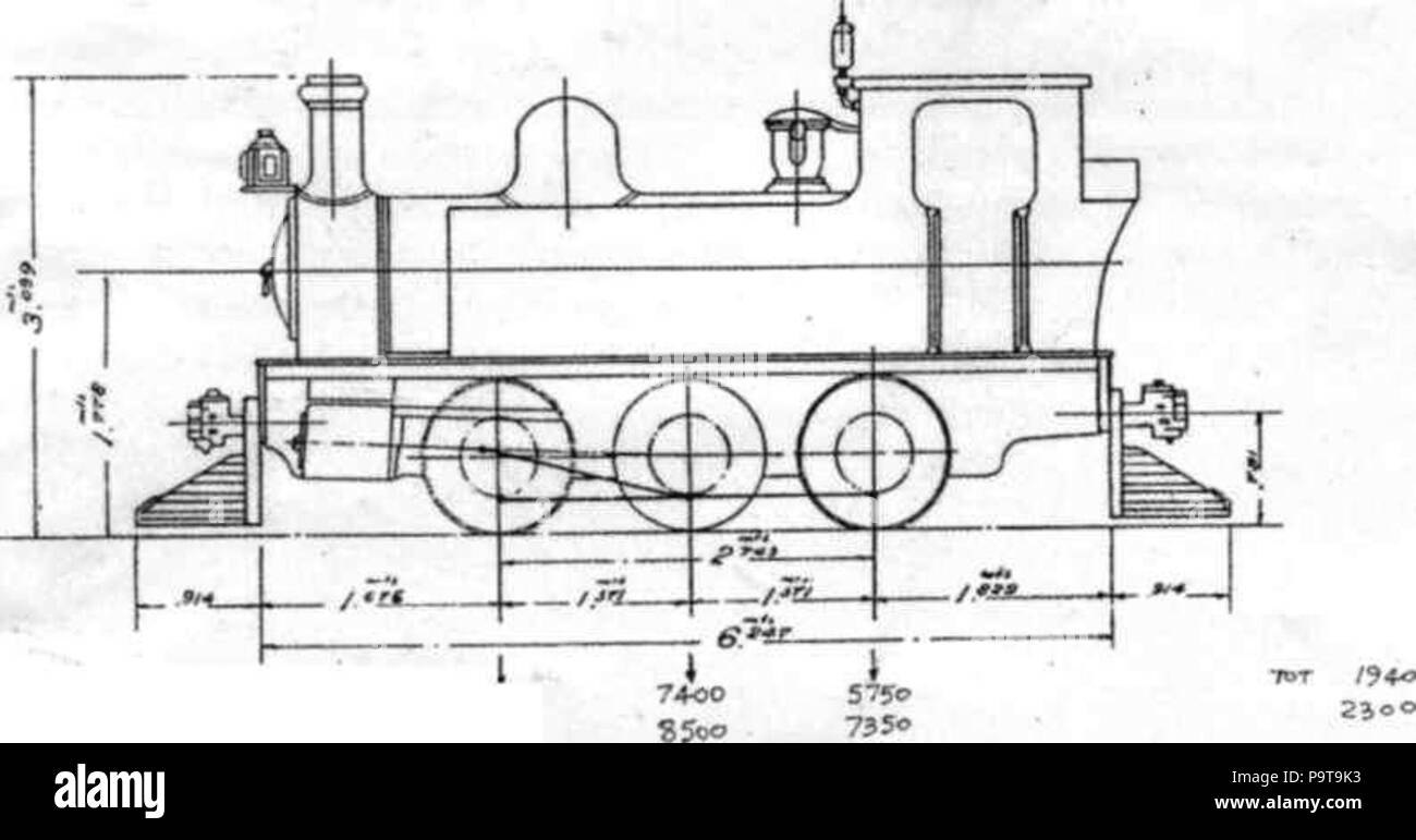 Locomotive drawing hi-res stock photography and images - Alamy