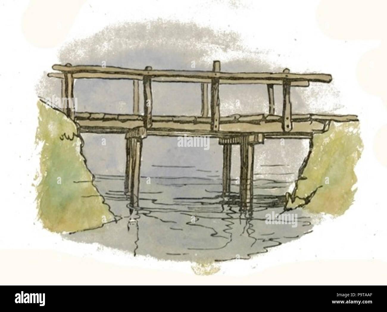 325 Clip Art Bridge Drawing Stock Photo - Alamy