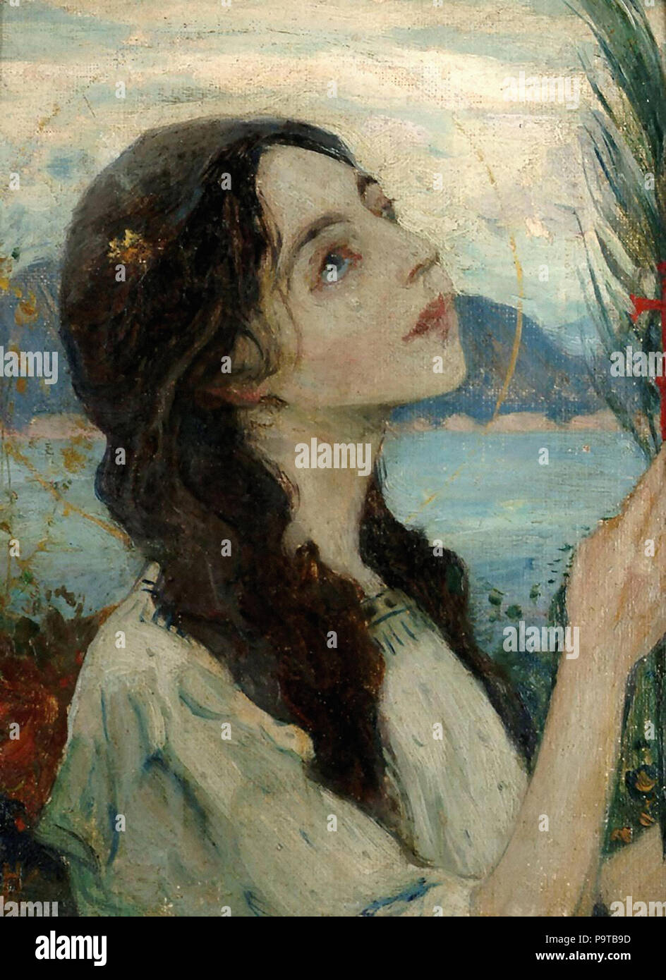 Nesterov Mikhail - Saint Barbara 3 Stock Photo - Alamy