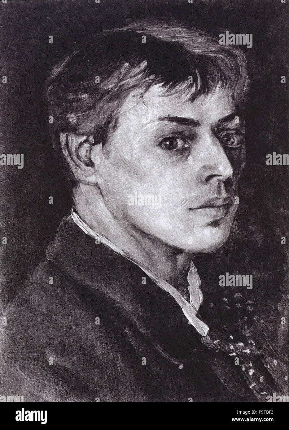 Mikhail nesterov self portrait hi-res stock photography and images - Alamy