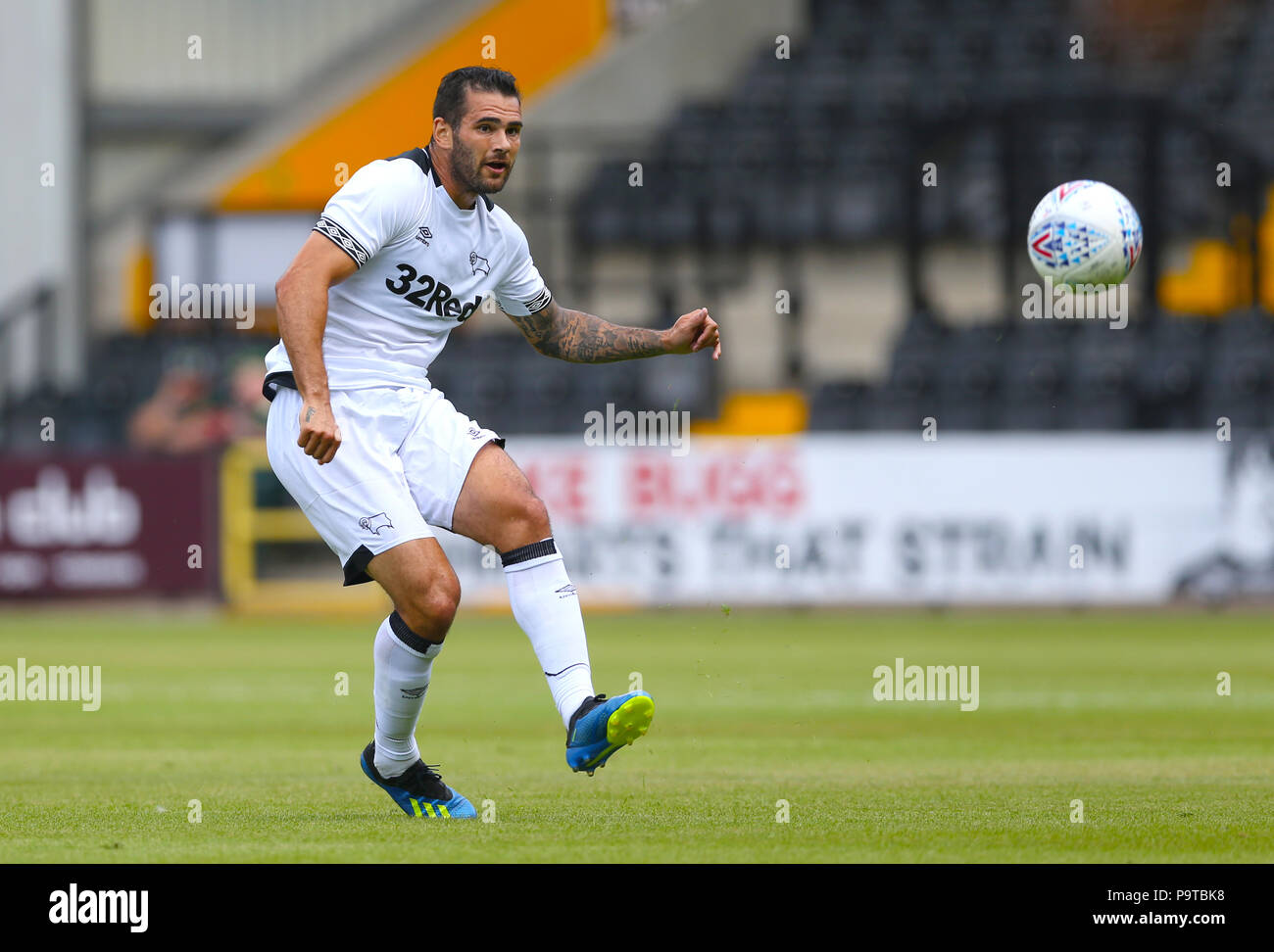 Bradley Johnson, Derby County Stock Photo - Alamy