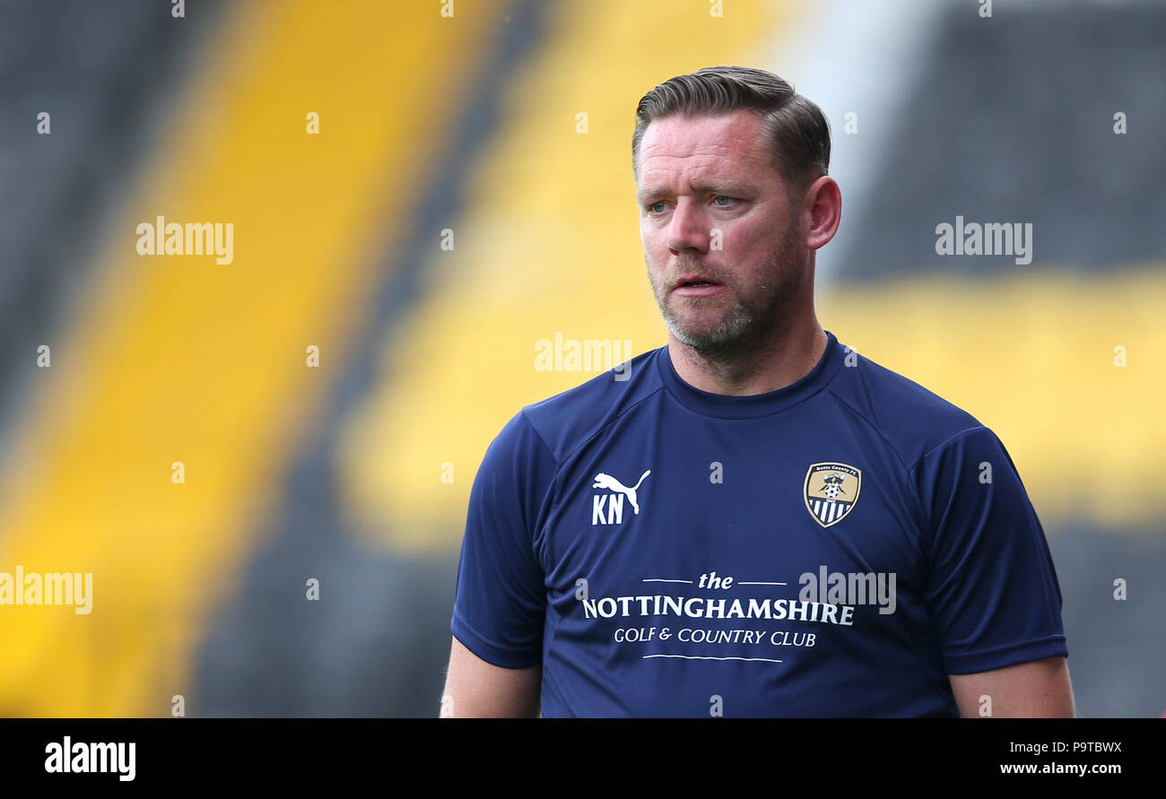 Notts county manager kevin nolan hi-res stock photography and images ...