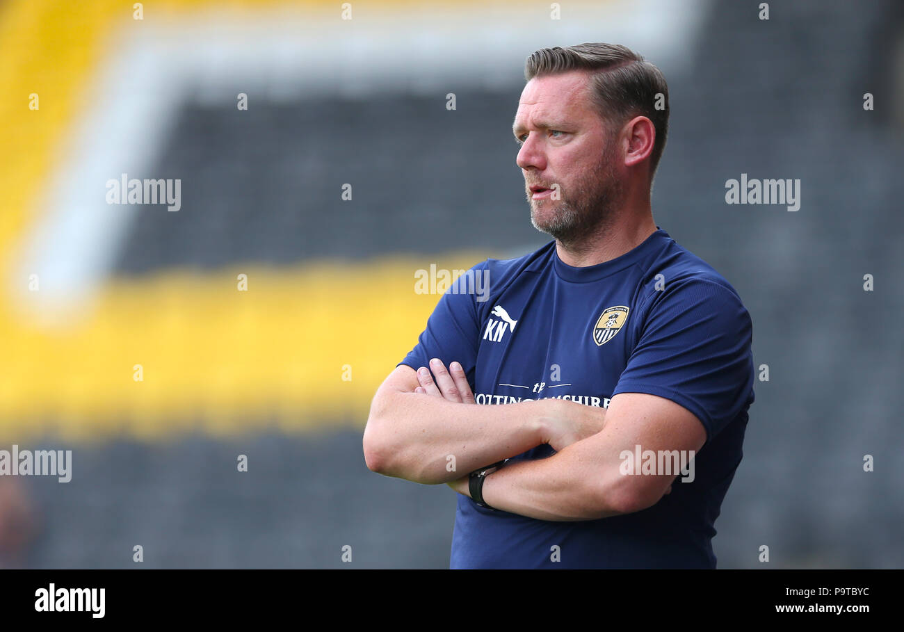 Notts County Manager Kevin Nolan Stock Photo - Alamy