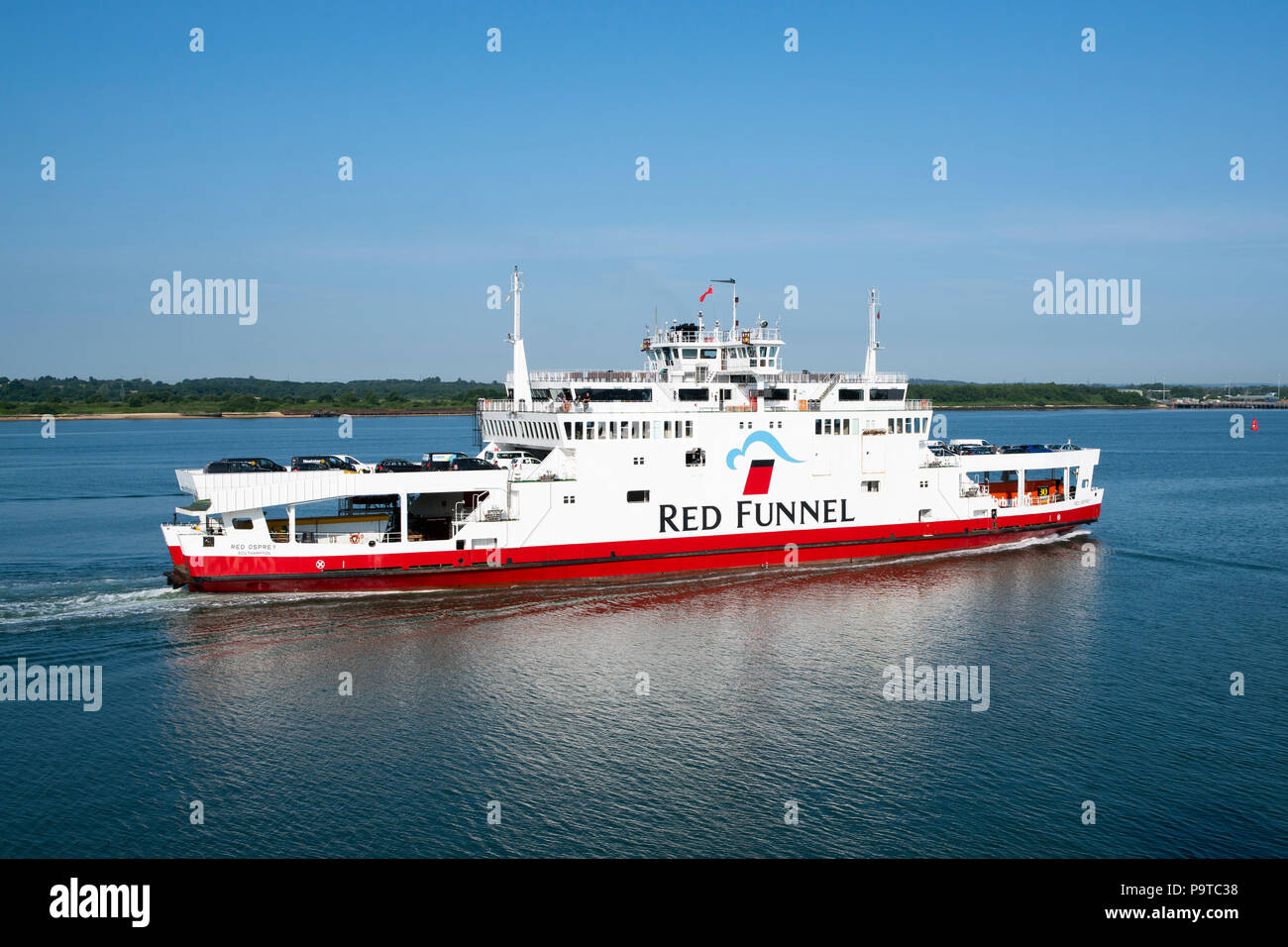 Red osprey ferry hi-res stock photography and images - Alamy