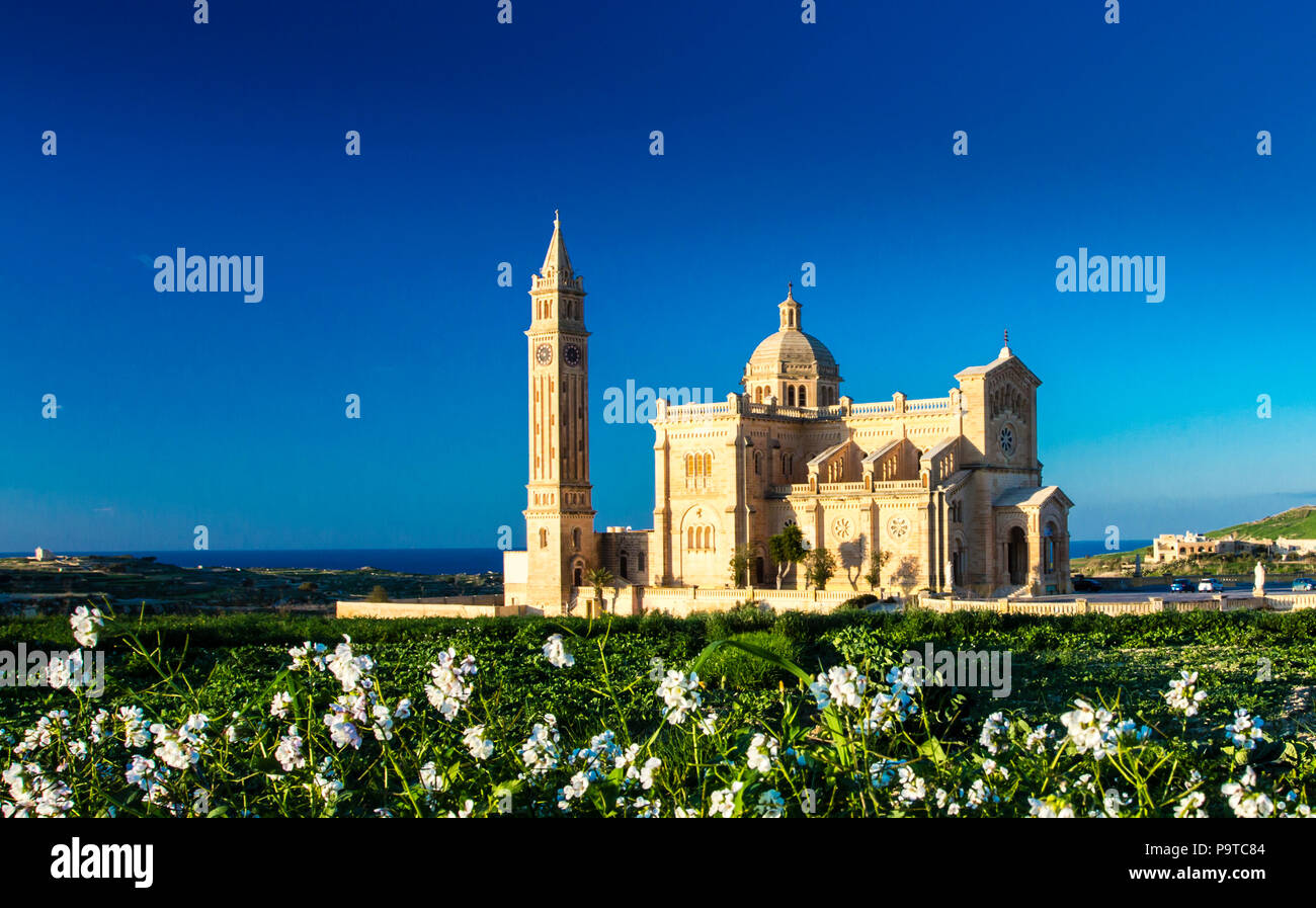 Church gharb gozo malta mediterranean hi-res stock photography and ...