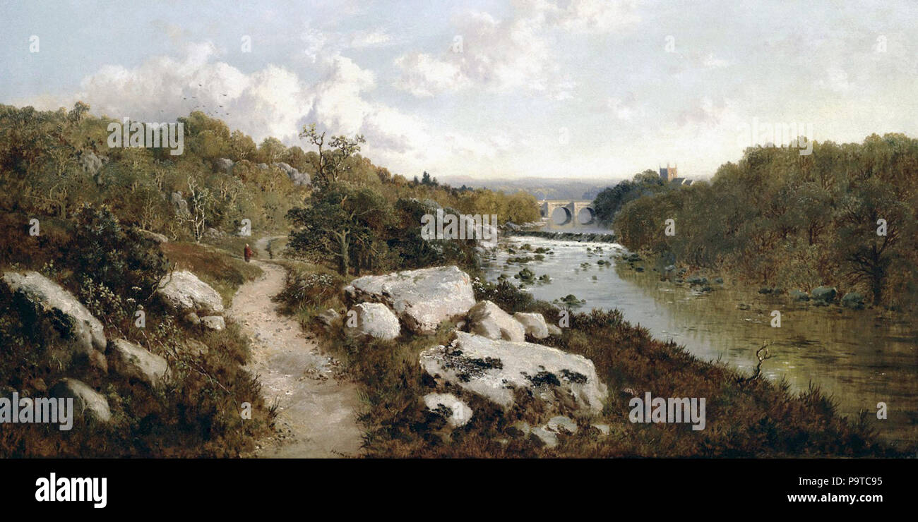 Niemann Edmund John - Ludford Bridge Shropshire Stock Photo - Alamy