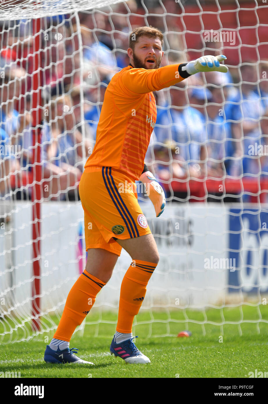 Accrington Stanley goalkeeper Jonny Maxted Stock Photo - Alamy