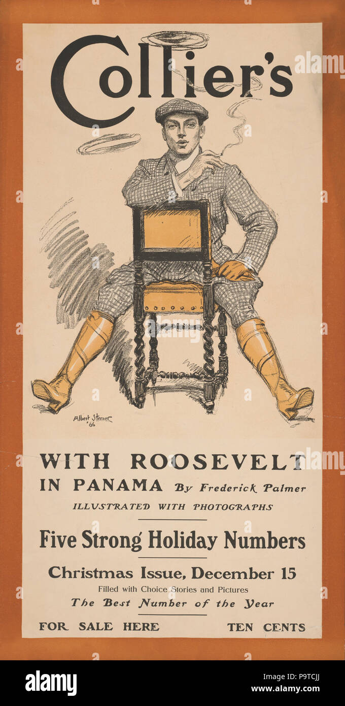 Advertising poster 1900s hi-res stock photography and images - Alamy