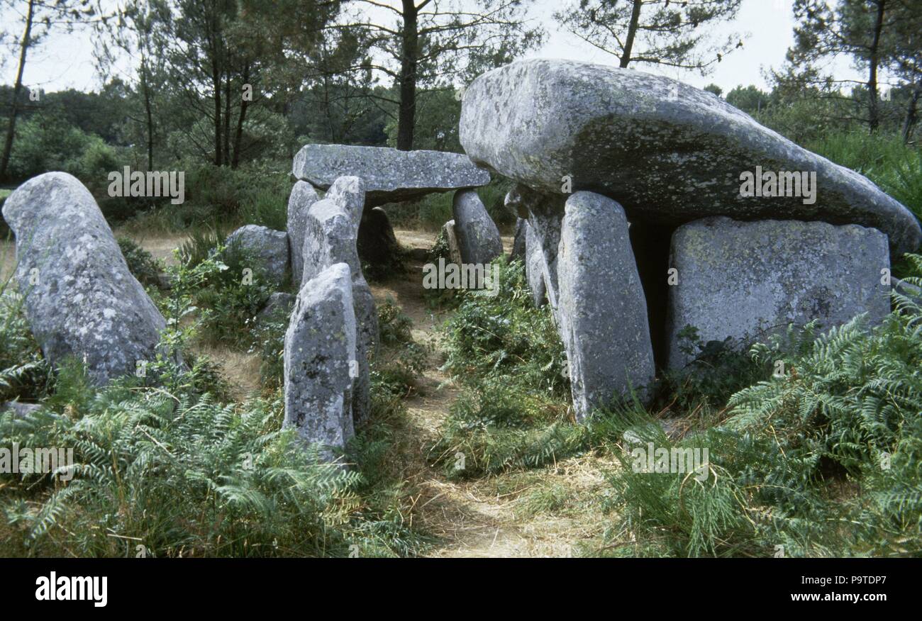 Dolmen south brittany hi-res stock photography and images - Alamy