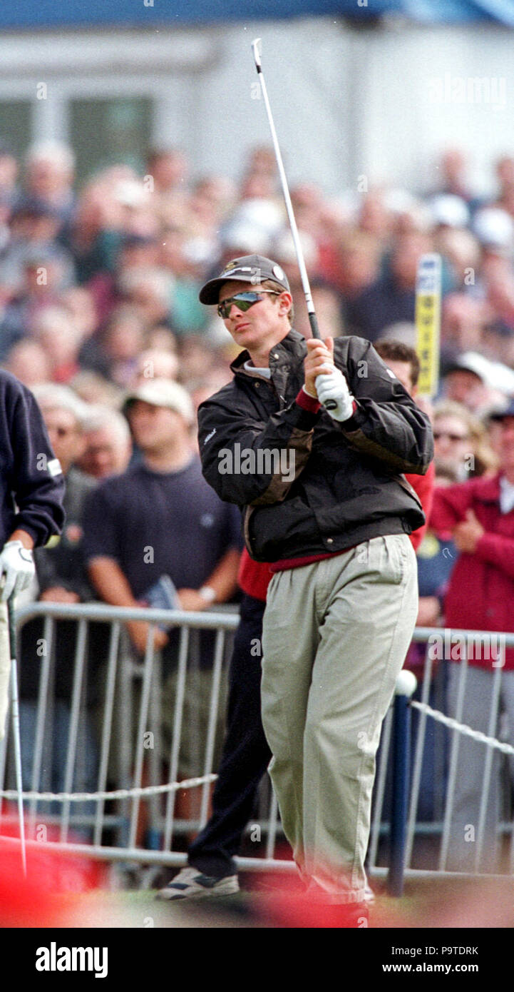 SOUTHPORT, ENGLAND 16-19 JULY 1998. English golfer Justin Rose (on the ...