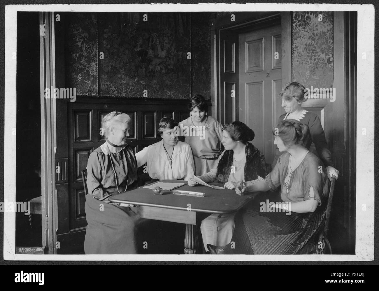 Conferring Black and White Stock Photos & Images - Alamy