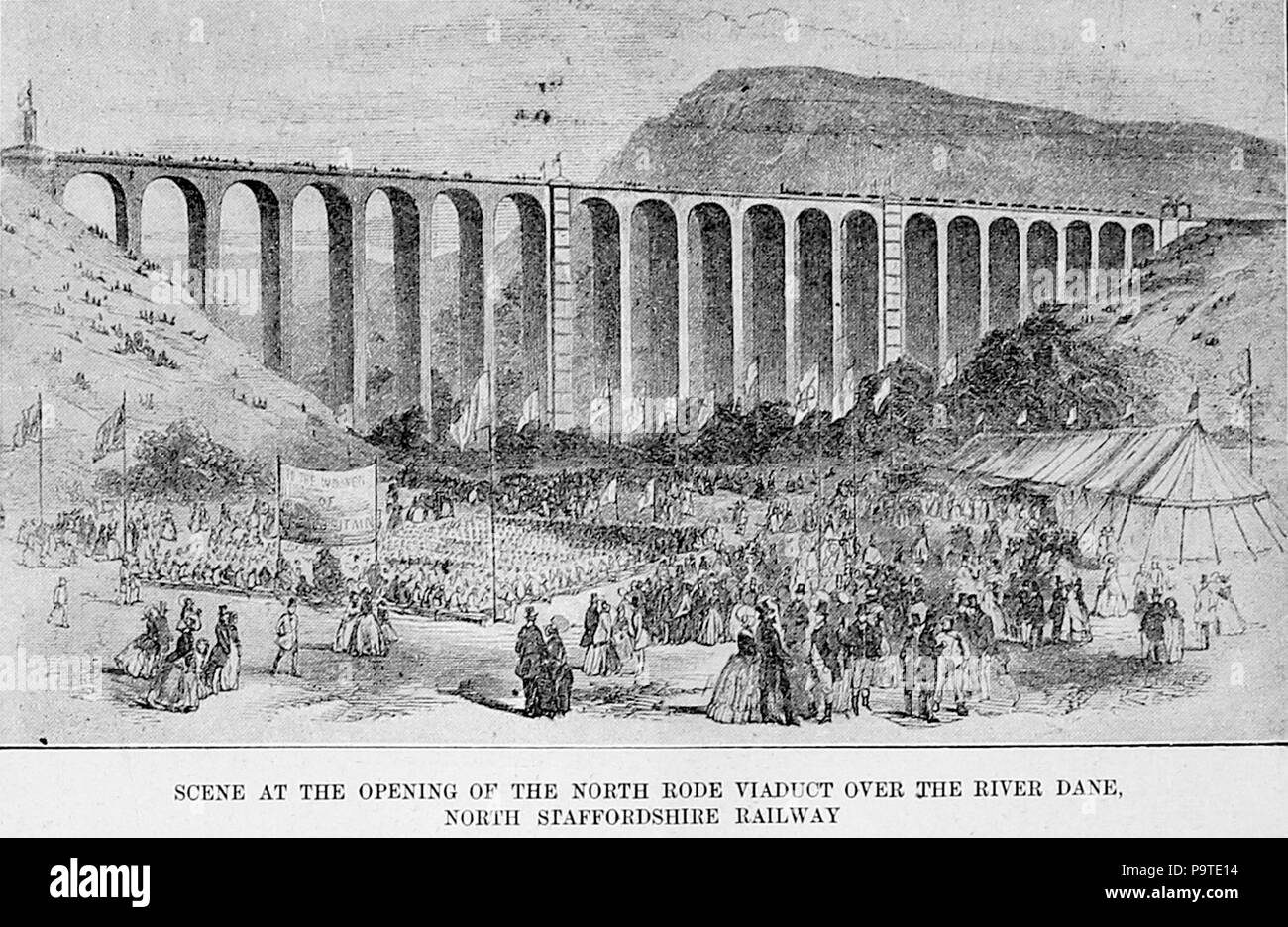 344 Congleton Viaduct, North Rode Stock Photo - Alamy