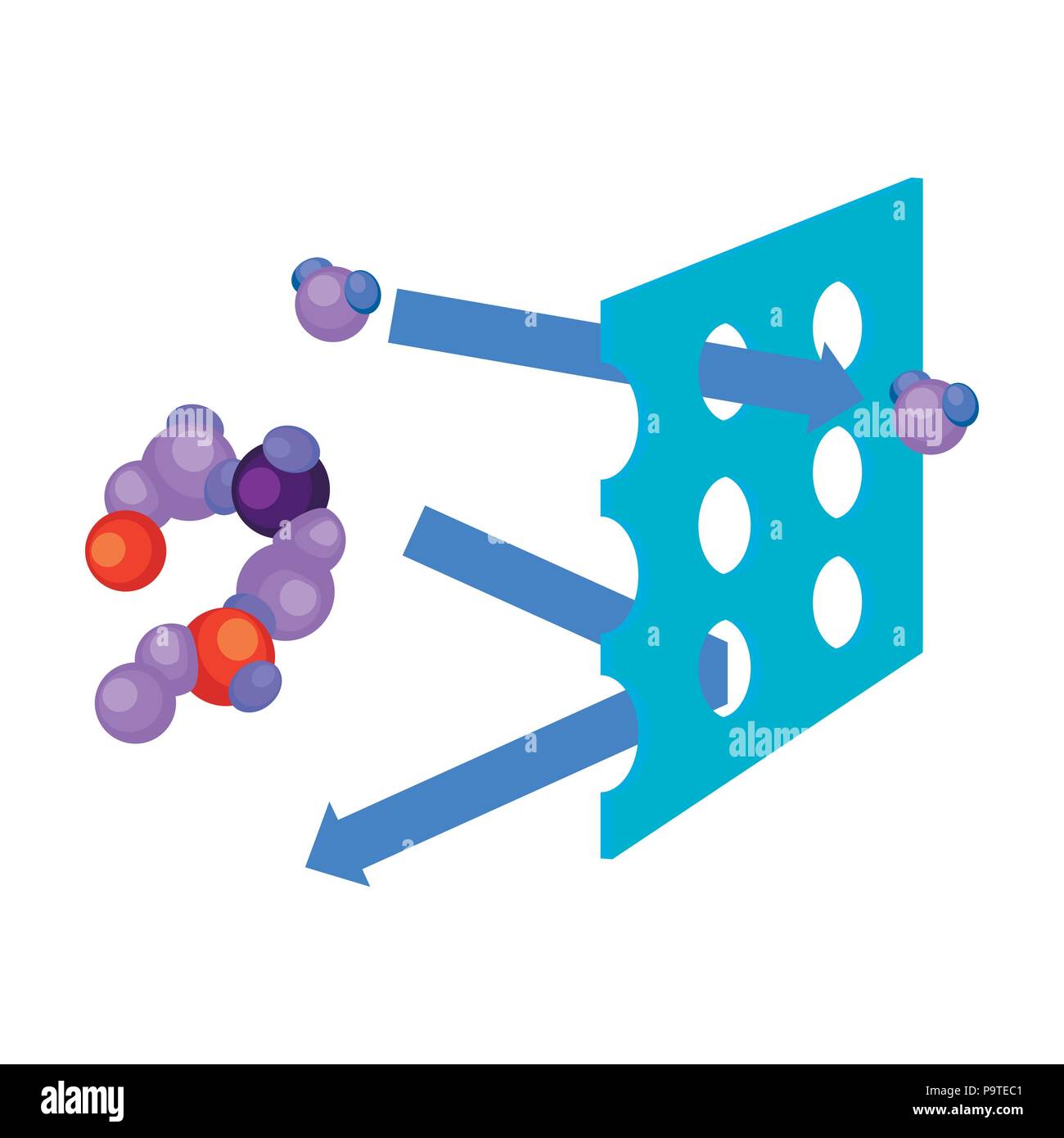 Water filtration icon in cartoon design isolated on white background ...