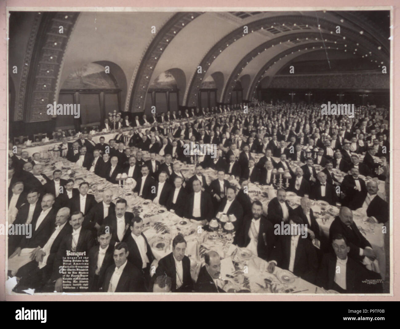 181 Banquet in honor of the Visiting Prelates to the First American ...