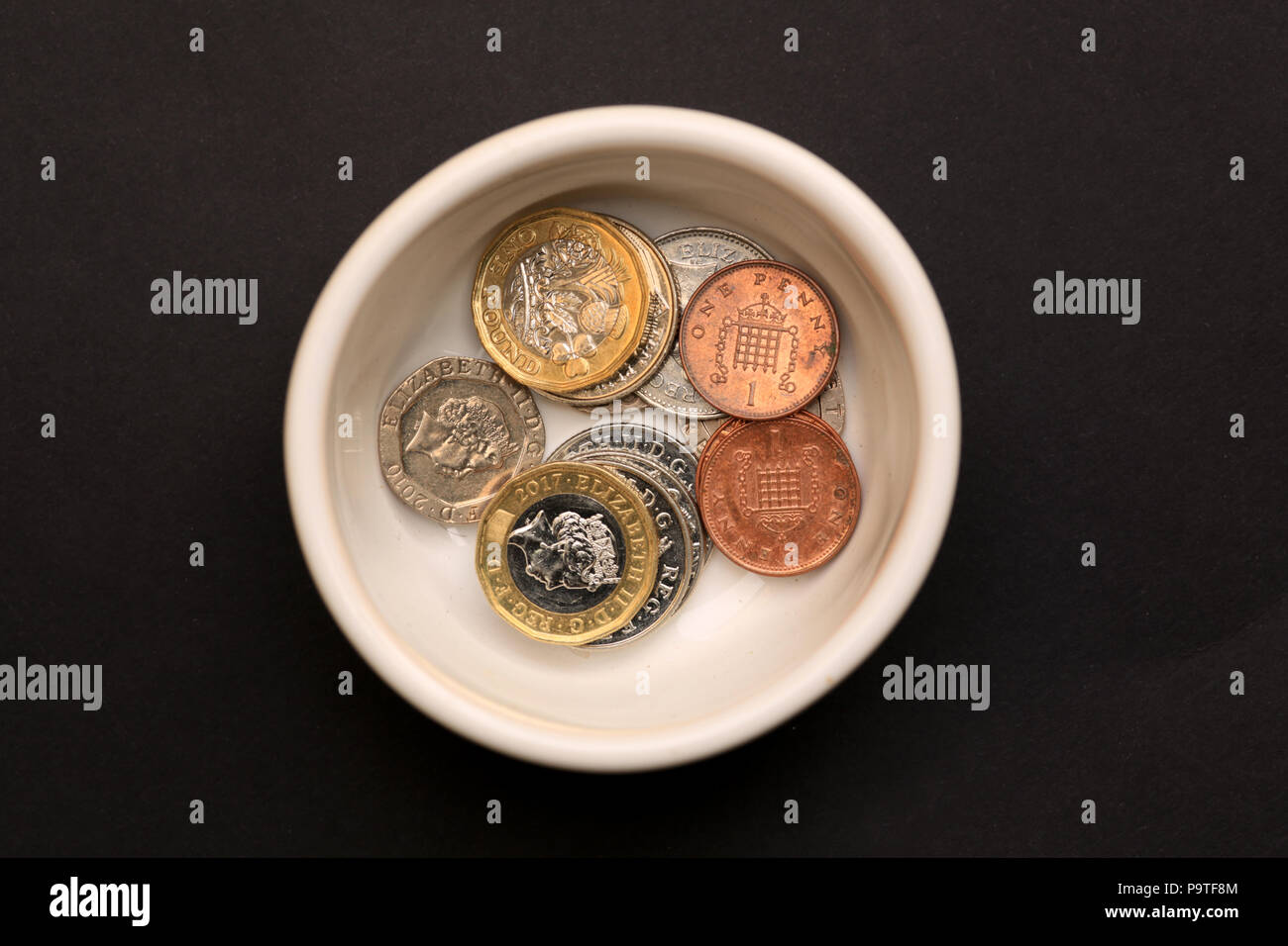 English money coins hi-res stock photography and images - Alamy