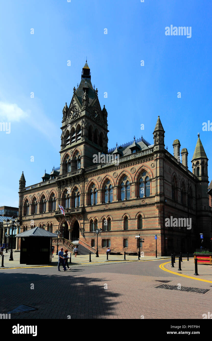 Chester Town Hall, Northgate Street, Chester City, Cheshire, England ...
