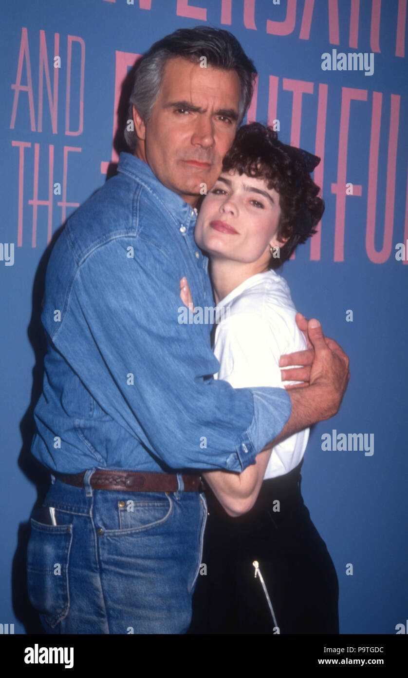 LOS ANGELES, CA - MARCH 23: Actor John McCook and actress Colleen Dion ...