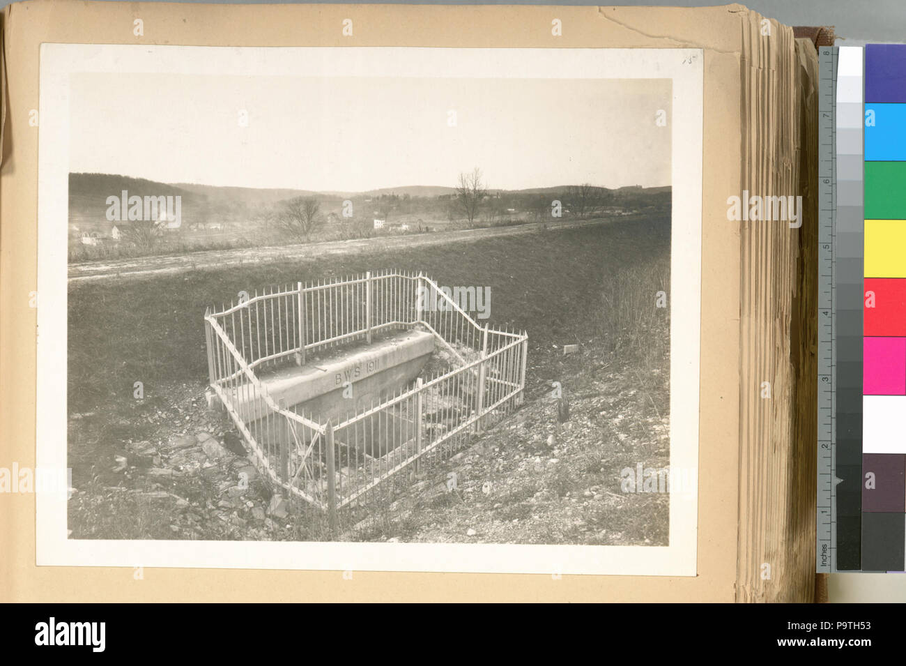 360 Culverts. Elmsford cut-and-cover. View showing drop inlet manhole ...