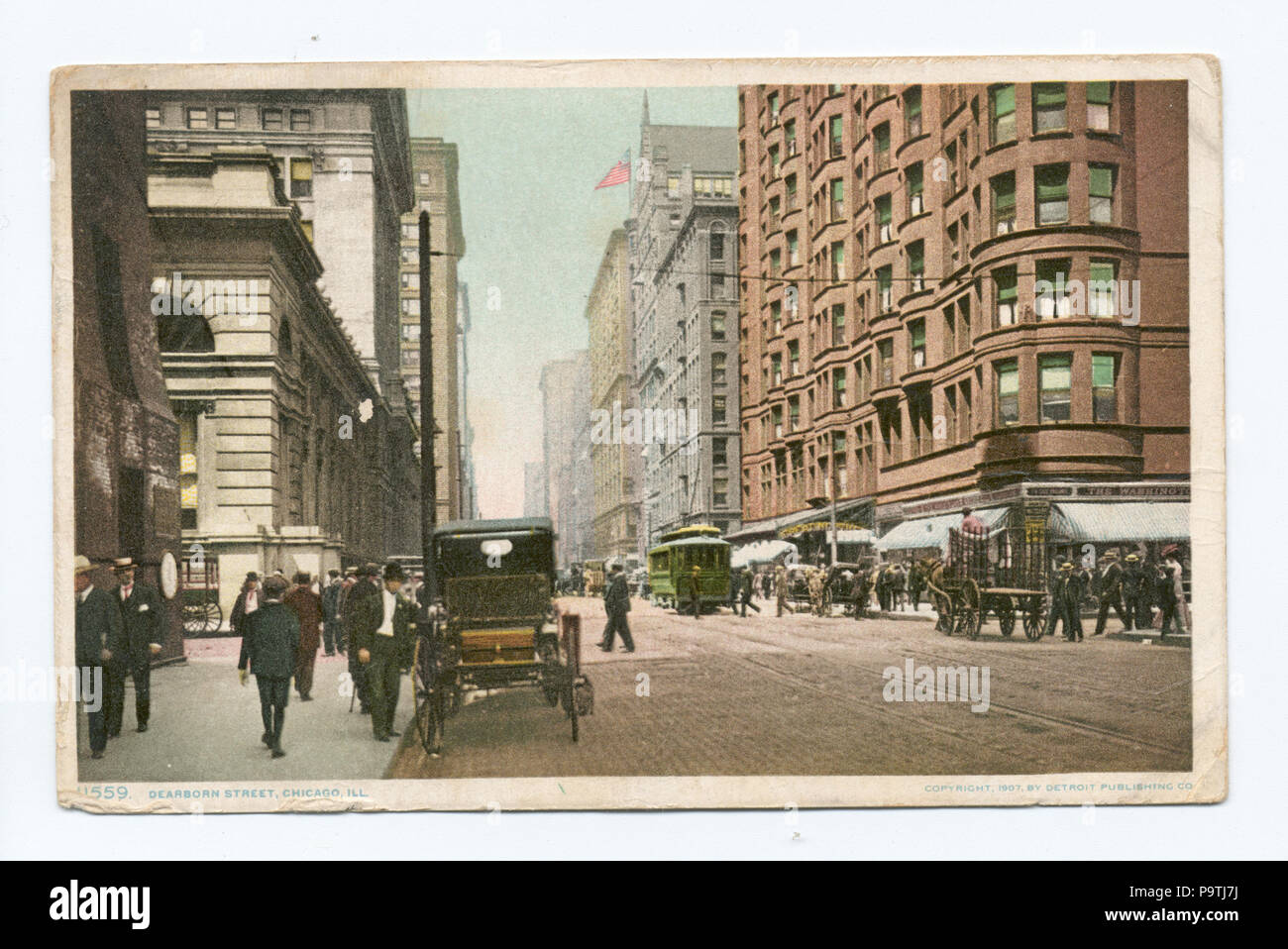 Dearborn street chicago hi-res stock photography and images - Alamy