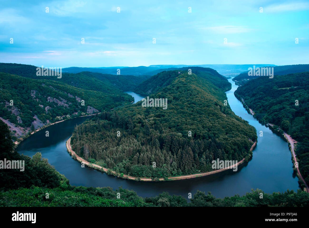 Saar loop, mettlach germany hi-res stock photography and images - Alamy