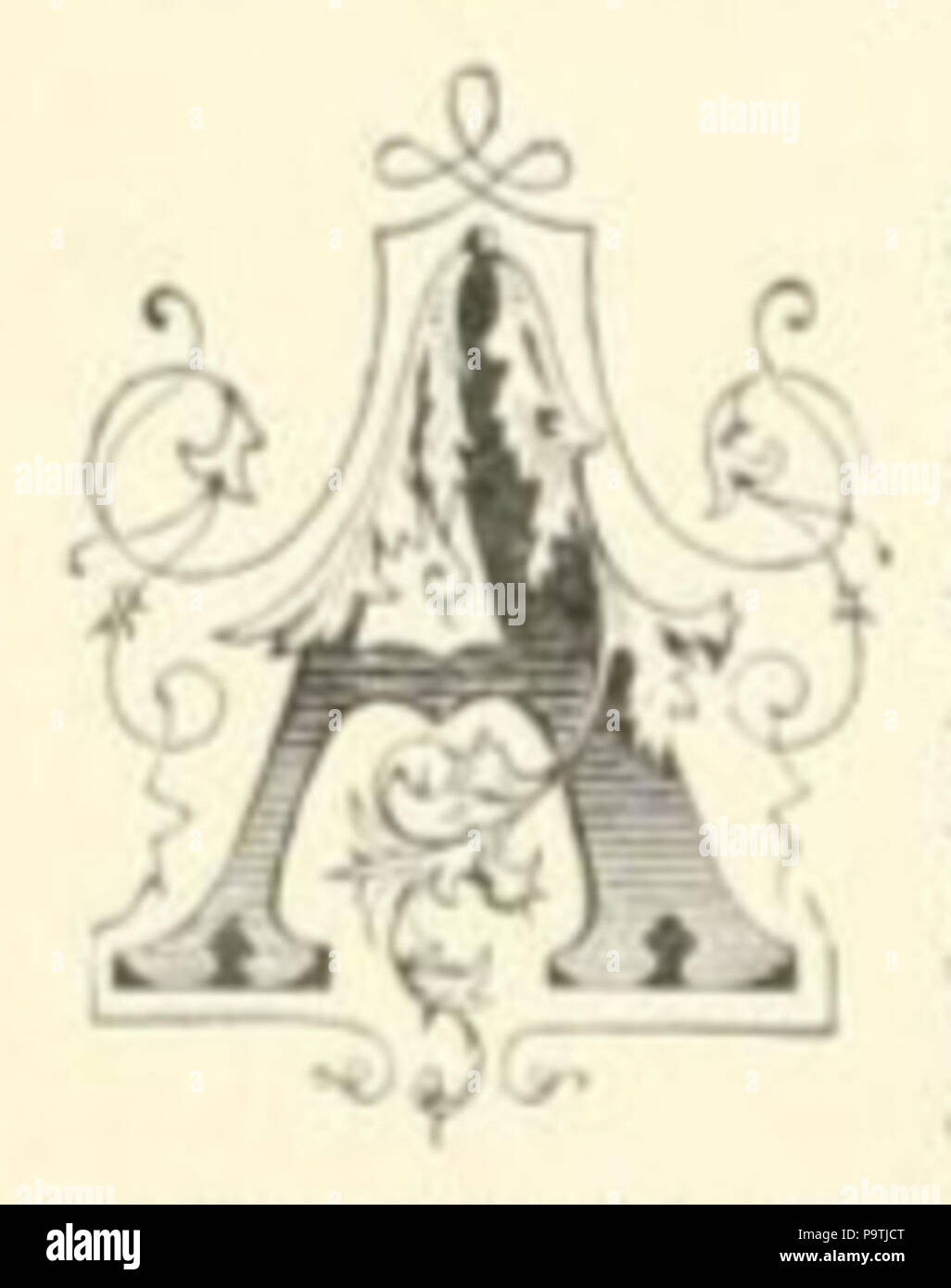 Decorated letter hi-res stock photography and images - Alamy