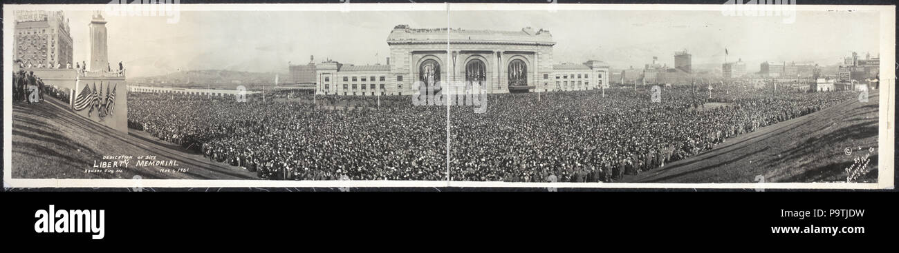 378 Dedication of site of Liberty Memorial, Kansas City, Mo., Nov. 1 ...