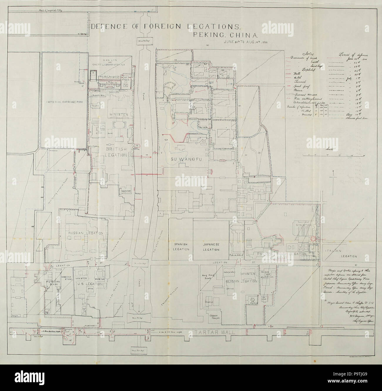 379 Defence of foreign legations, Peking, China. June 20th to Aug. 14th ...