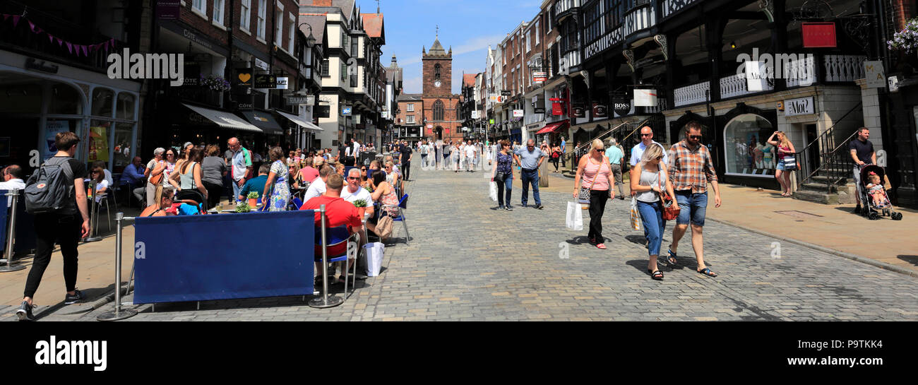 England tourist attractions places to visit in chester hi-res stock ...