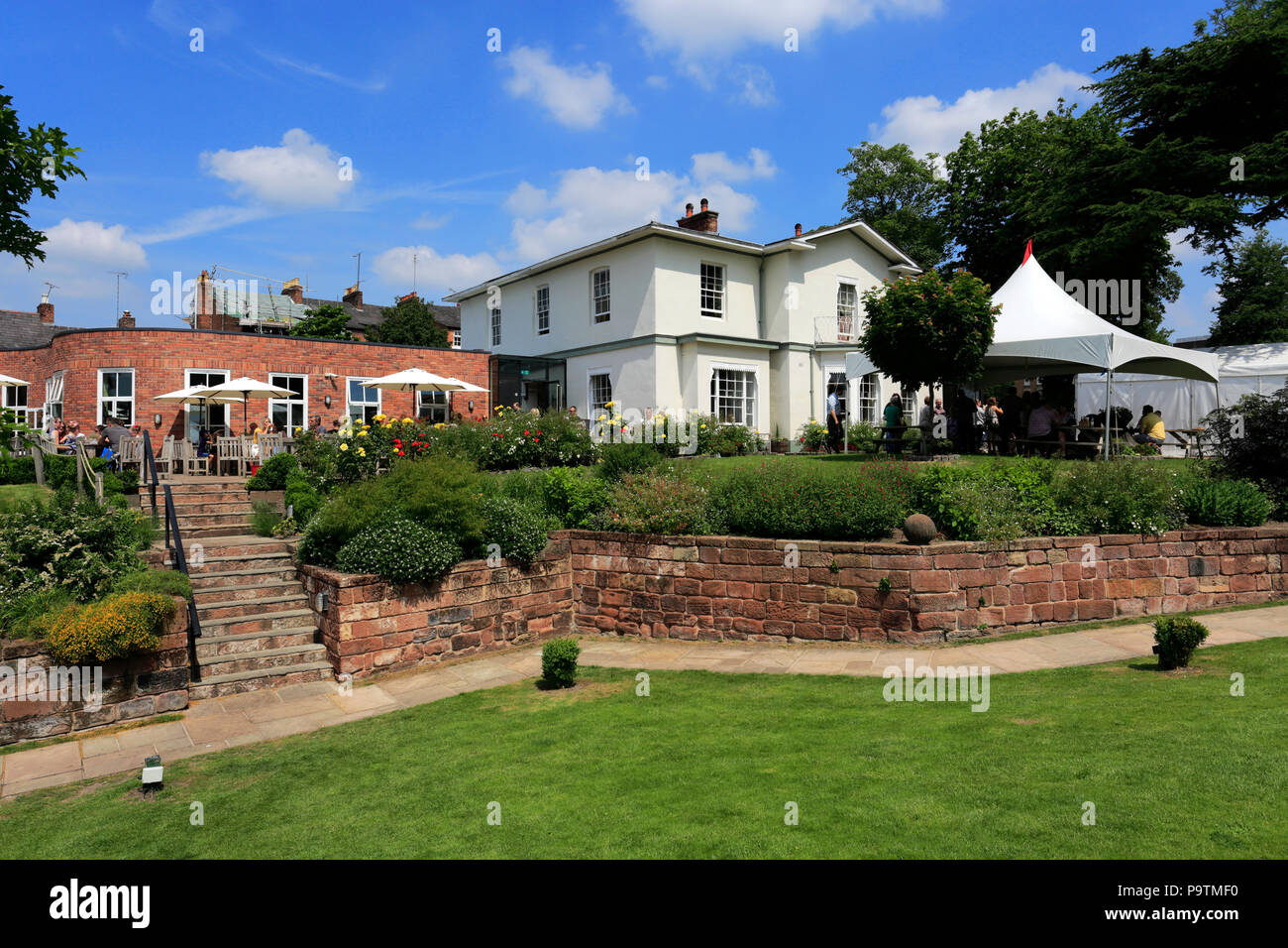 England tourist attractions places to visit in chester hi-res stock ...