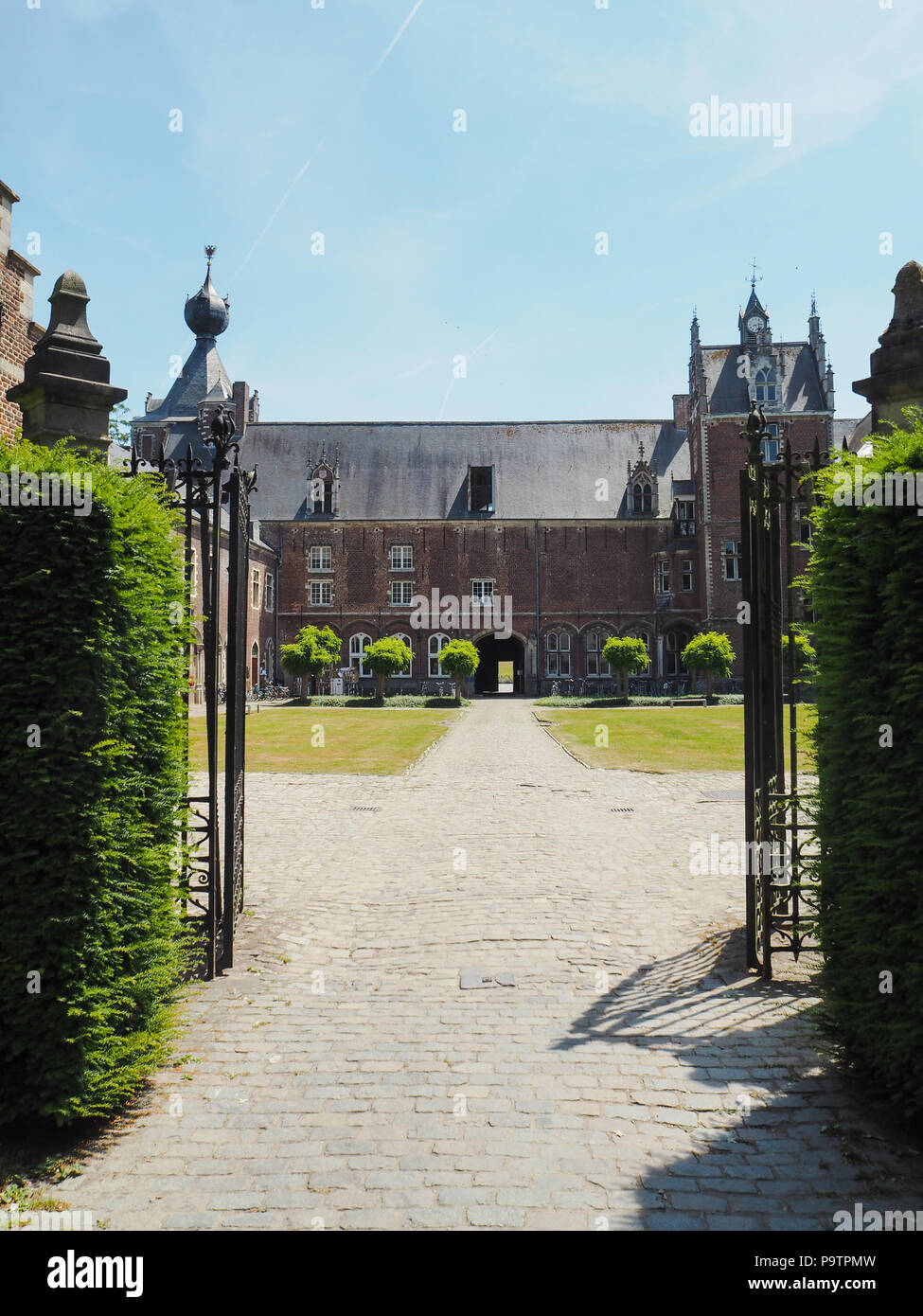 The Arenberg castle located next to the city of Leuven and now the ...