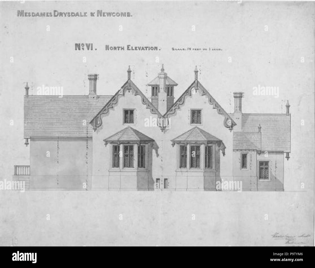 351 Coryule, built for Anne Drysdale and Caroline Elizabeth Newcomb ...