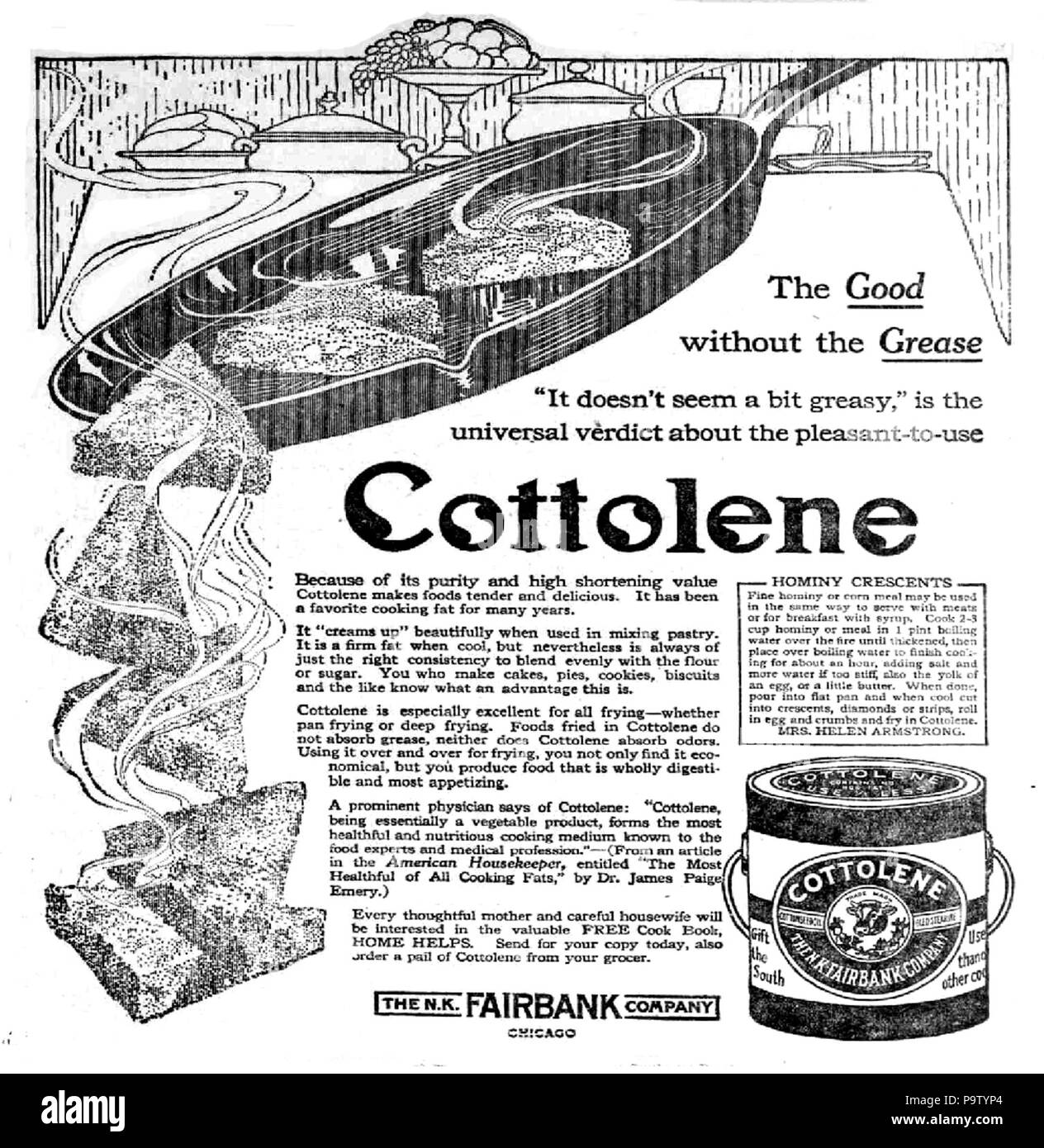 Cottolene Cut Out Stock Images & Pictures - Alamy