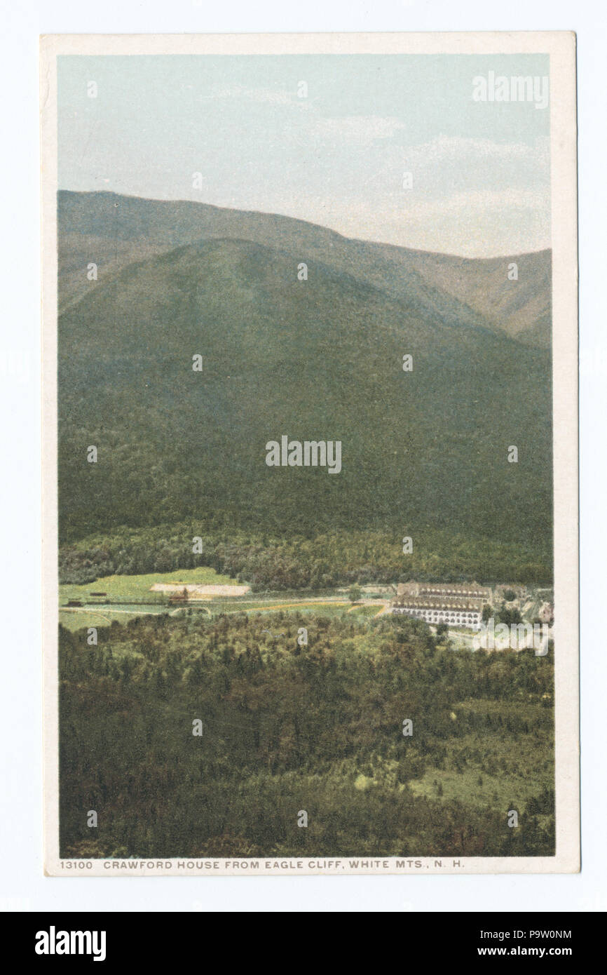 356 Crawford House from Eagle Cliff, White Mountains, N.H (NYPL ...