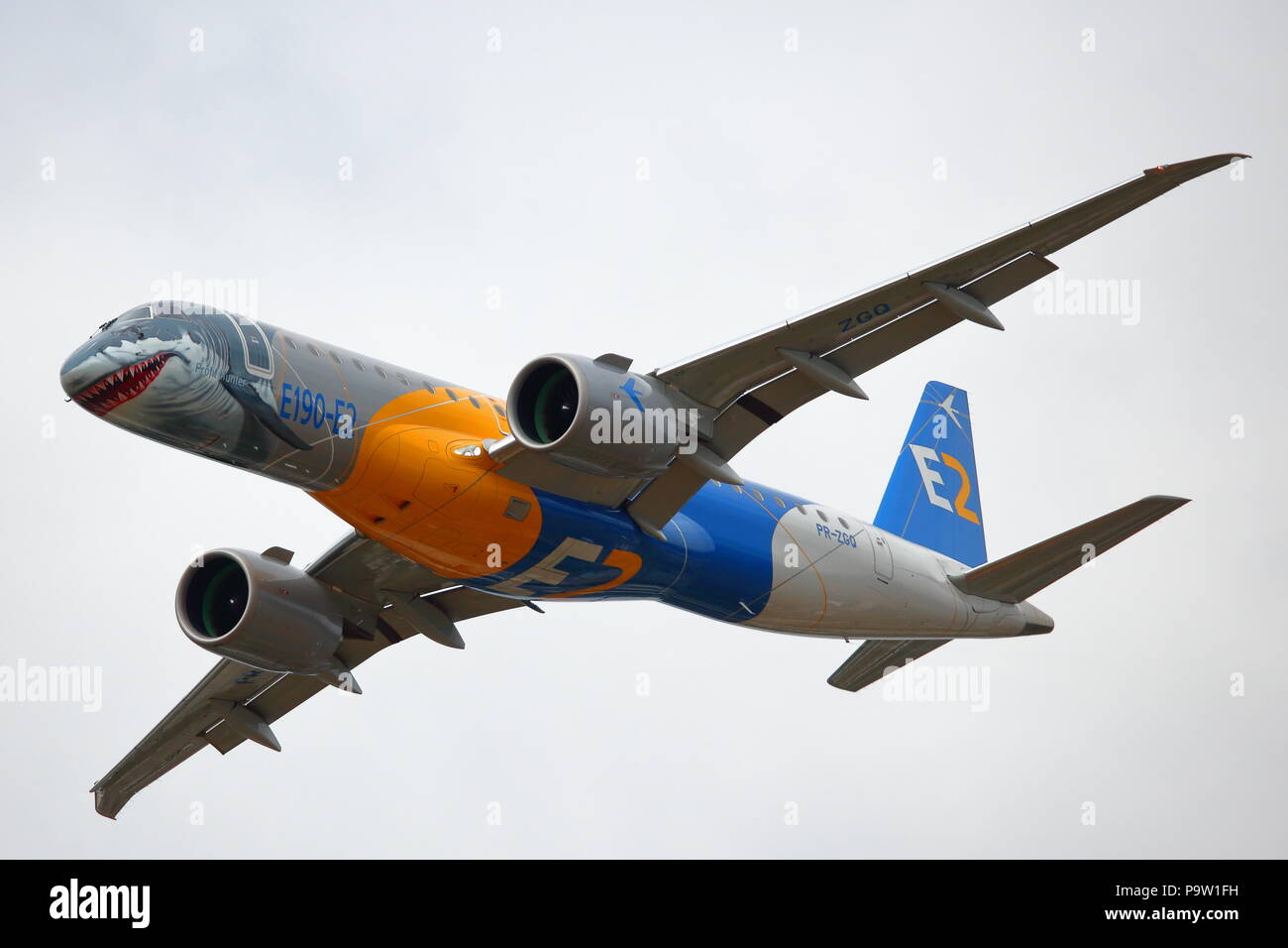Embraer e190 e2 hi-res stock photography and images - Alamy