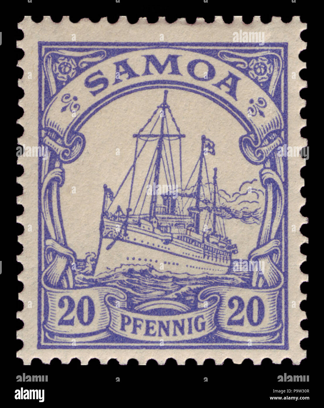Samoa islands in 1900 hi-res stock photography and images - Alamy