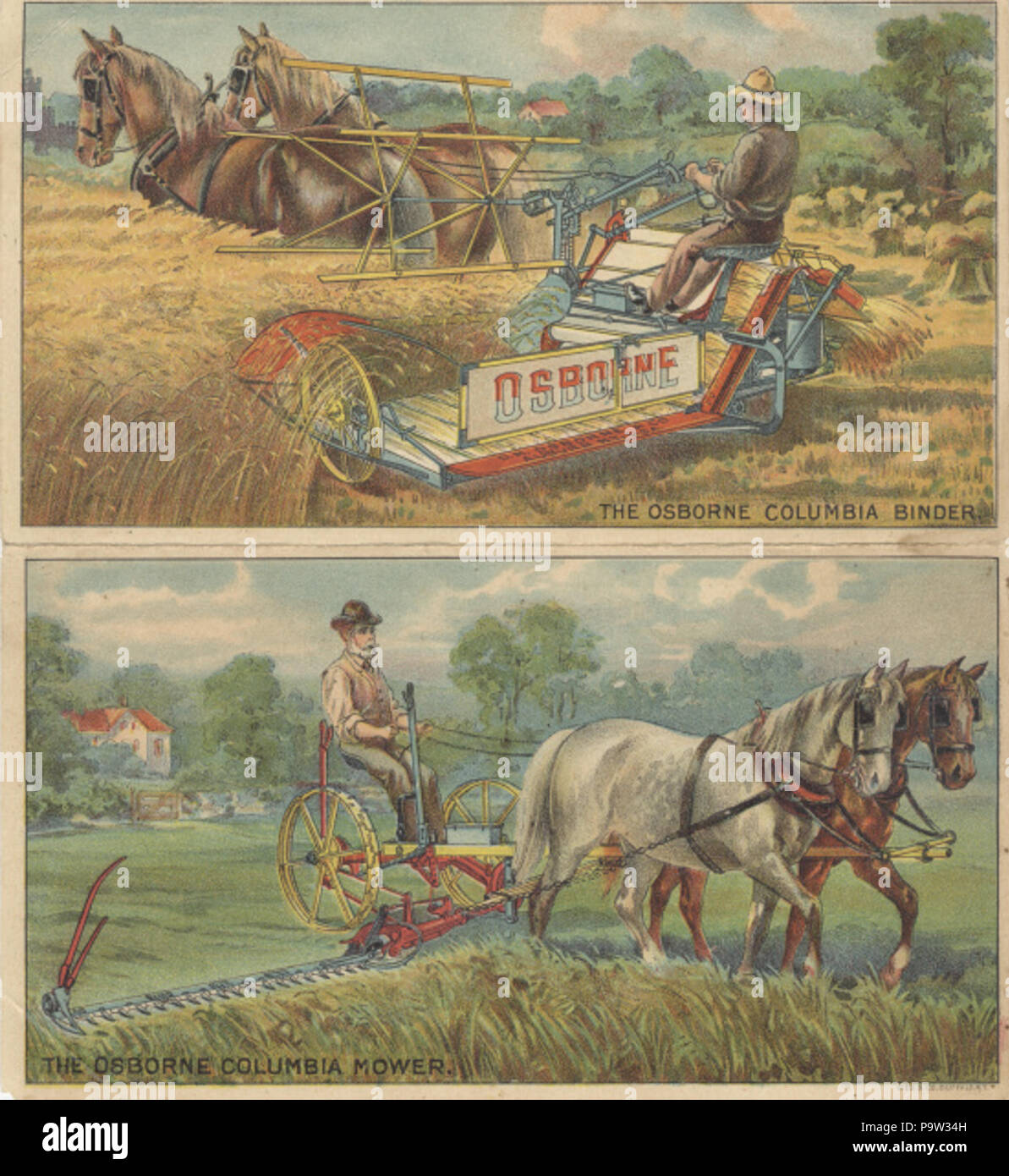 Binder farm hi-res stock photography and images - Alamy