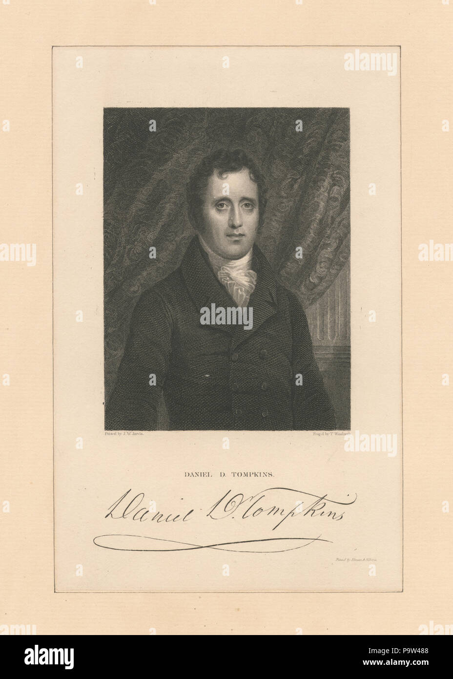 Daniel d tompkins tompkins hi-res stock photography and images - Alamy