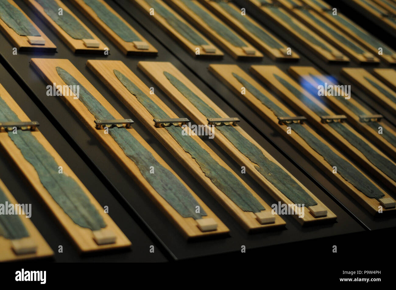 Japanese Ancient Bronze Ware Swords in Yayoi Era, about 2000 years ago ...