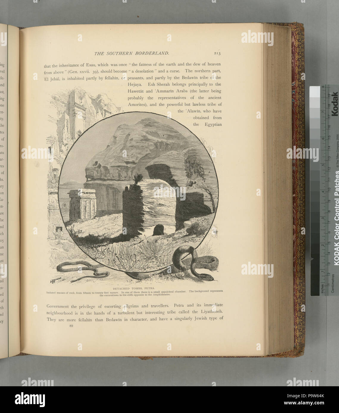 386 Detached tombs, Petra. Isolated masses of rock, from fifteen to ...