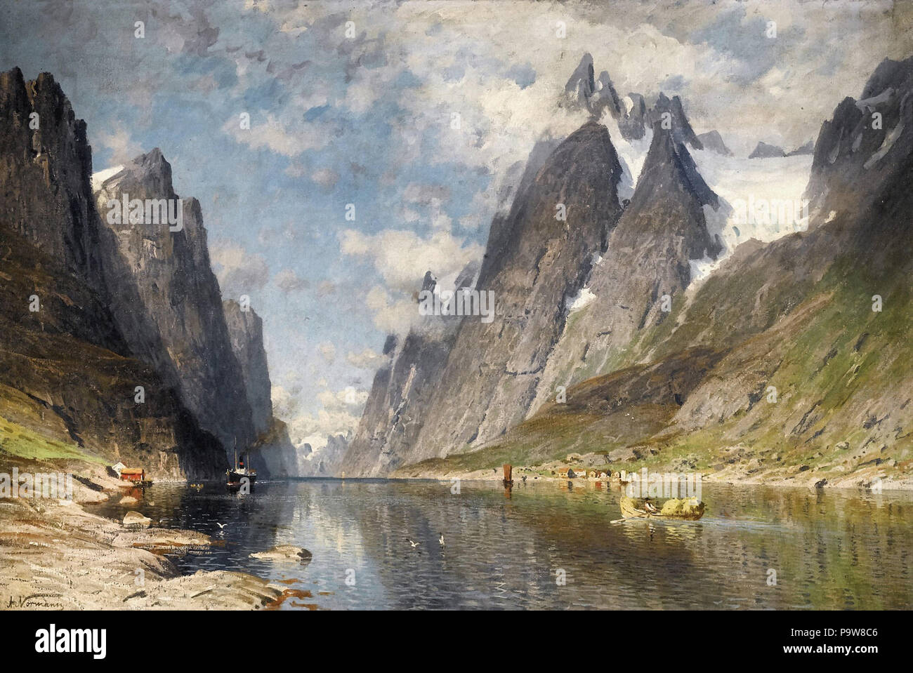 Normann Adelsteen - a Norwegian Fjord 8 Stock Photo - Alamy