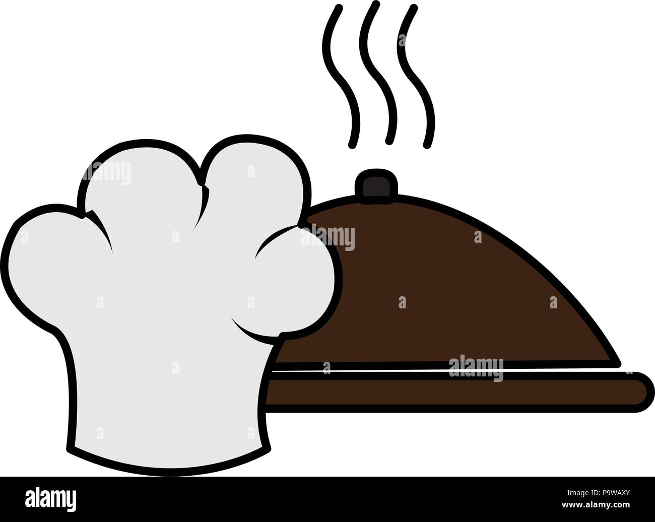 Dish cap Stock Vector Images - Alamy