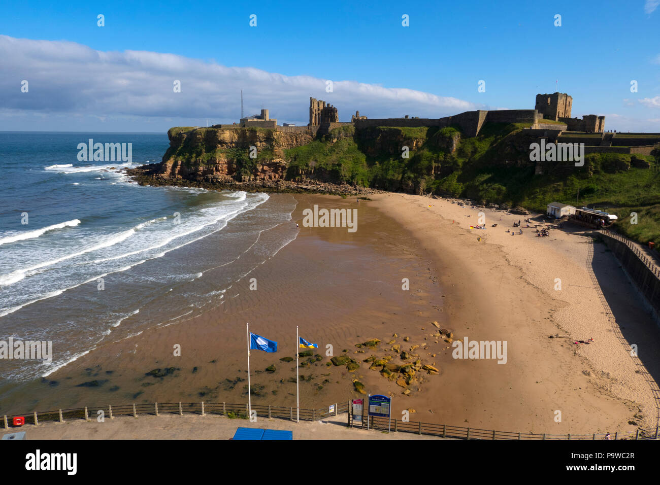 Tynemouth castle UK Stock Photo - Alamy