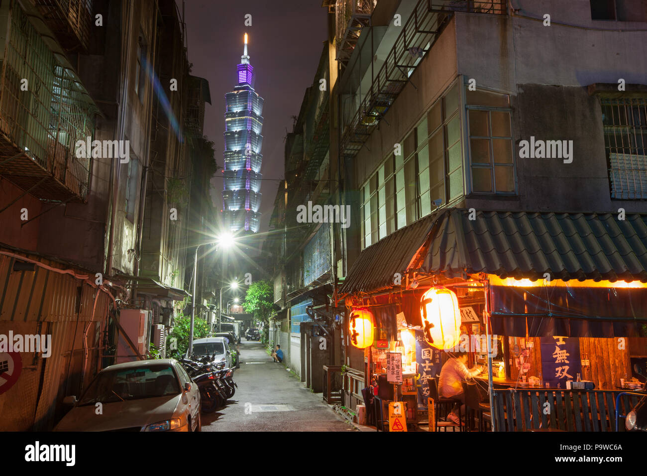 Night,view,of,Taipei 101 Tower,101,Tower,skyscraper,building,Taipei ...