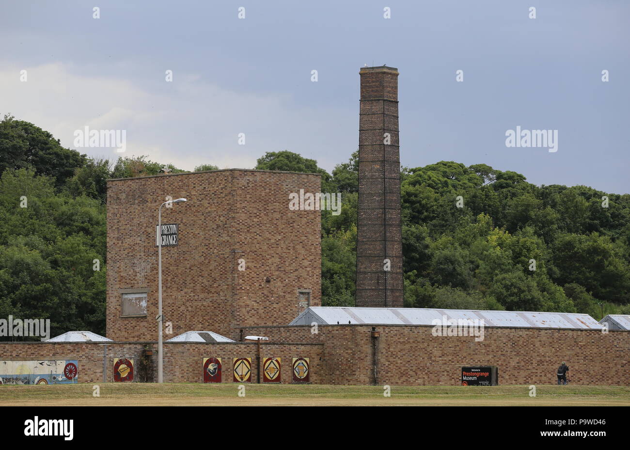 Prestongrange Industrial heritage Museum East Lothian Scotland July ...