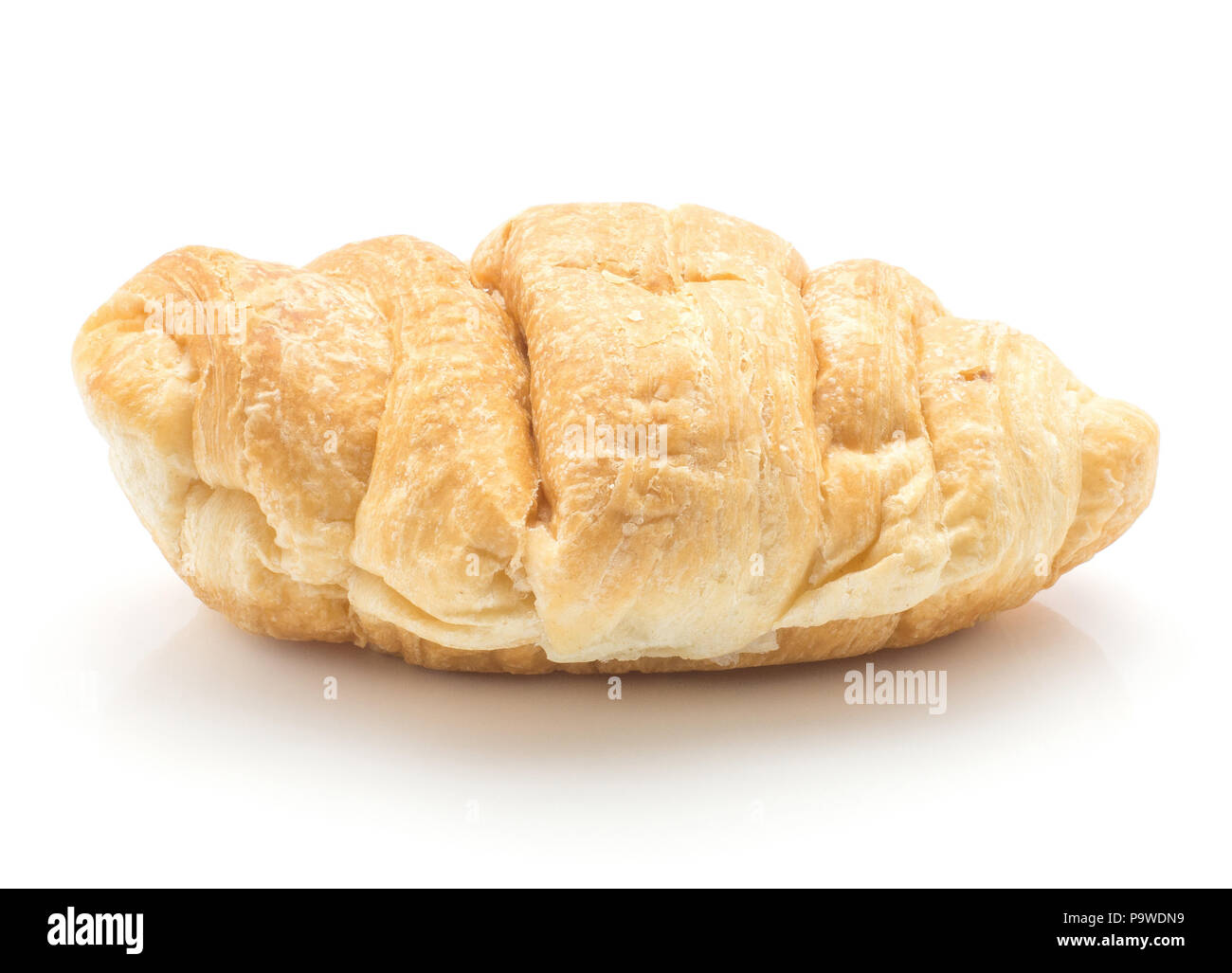 Fresh baked croissant or cornetto isolated on white background Stock ...