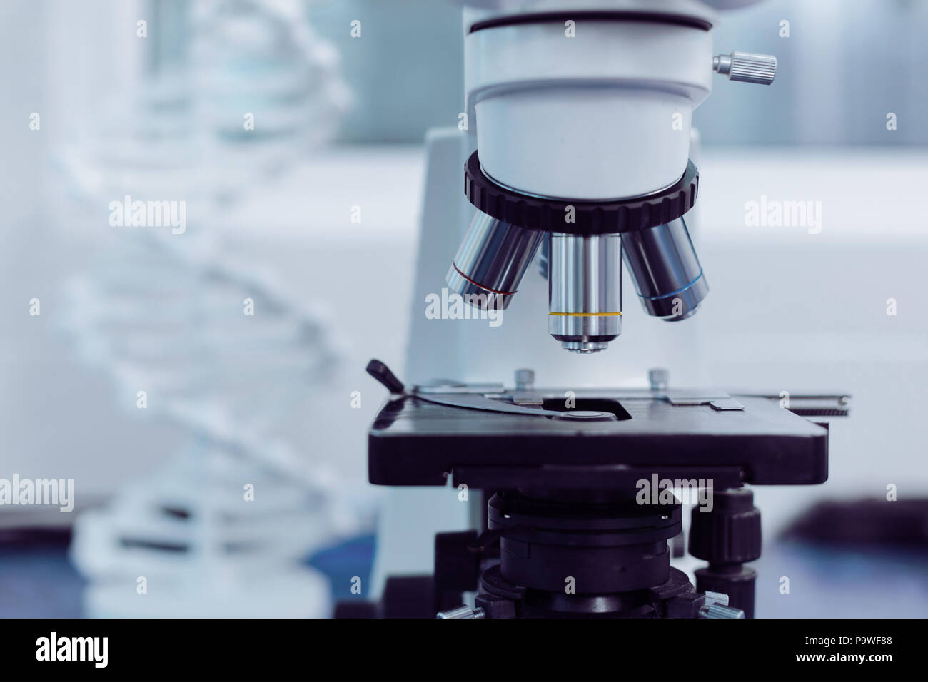 Technical equipment. Selective focus of a modern professional ...