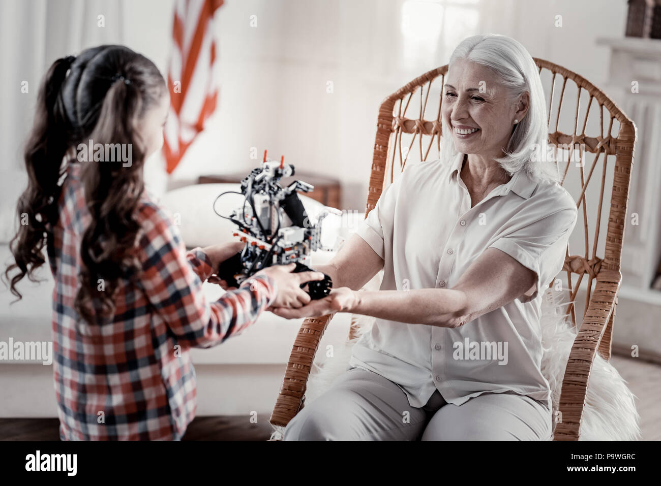 Granny rocking chair hi-res stock photography and images - Alamy