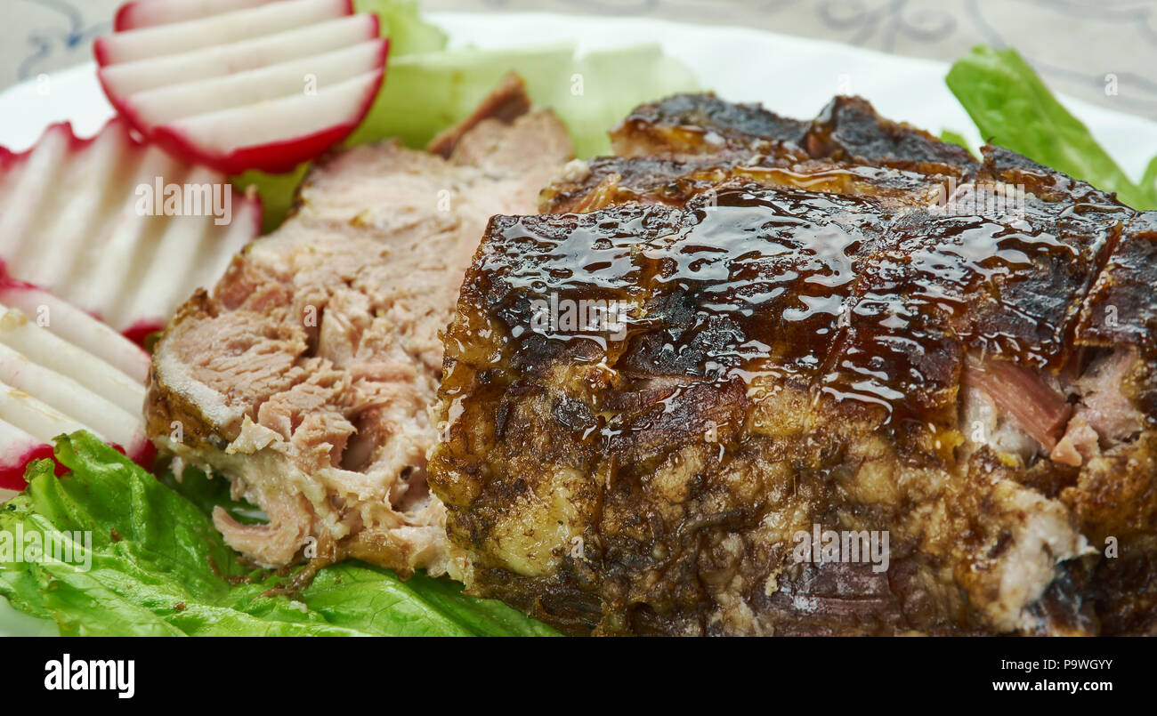 Caribbean pork ribs hi-res stock photography and images - Alamy