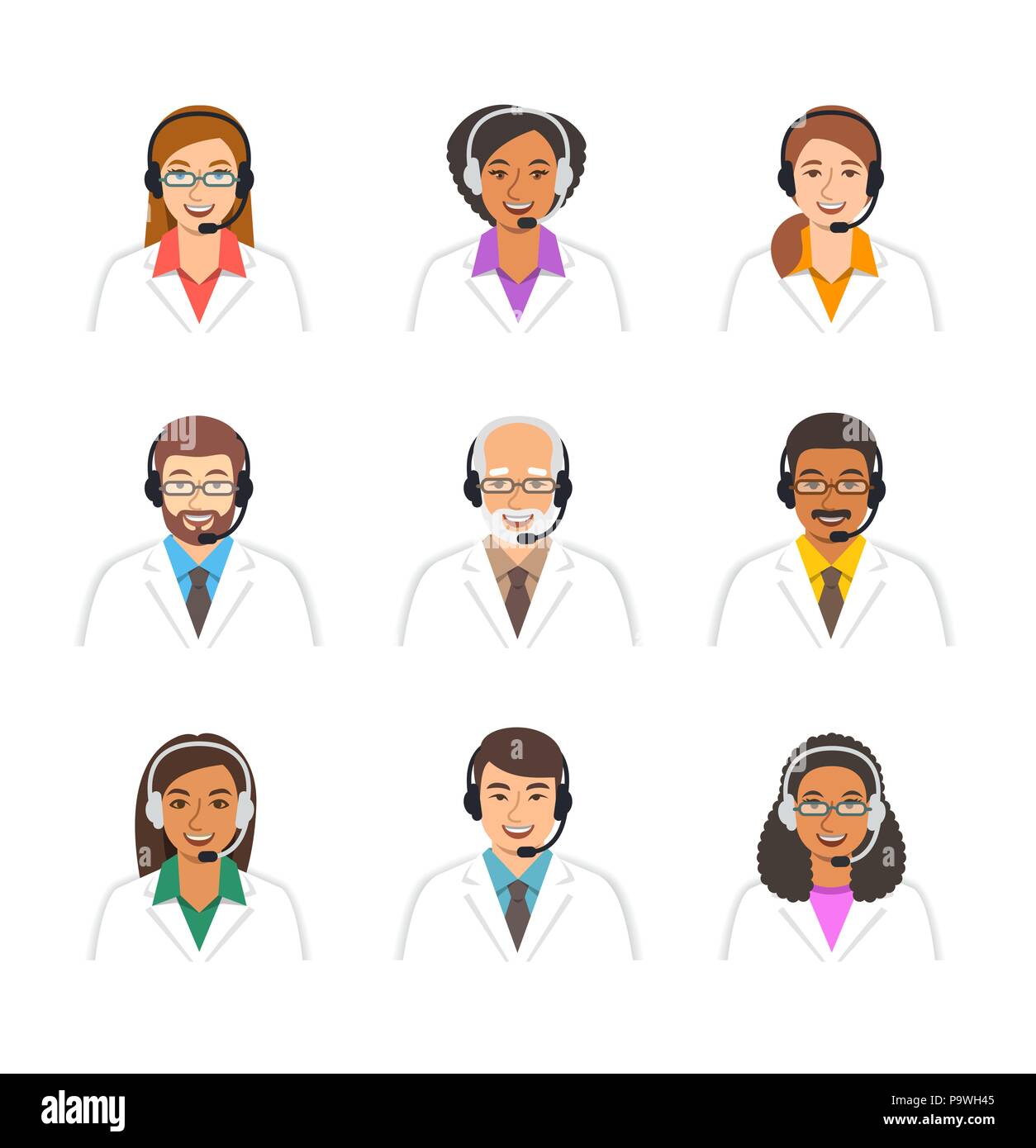 Pharmacy operators Cut Out Stock Images & Pictures - Alamy