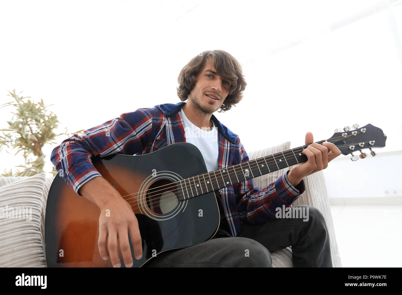 Male musician sings plays hi-res stock photography and images - Alamy
